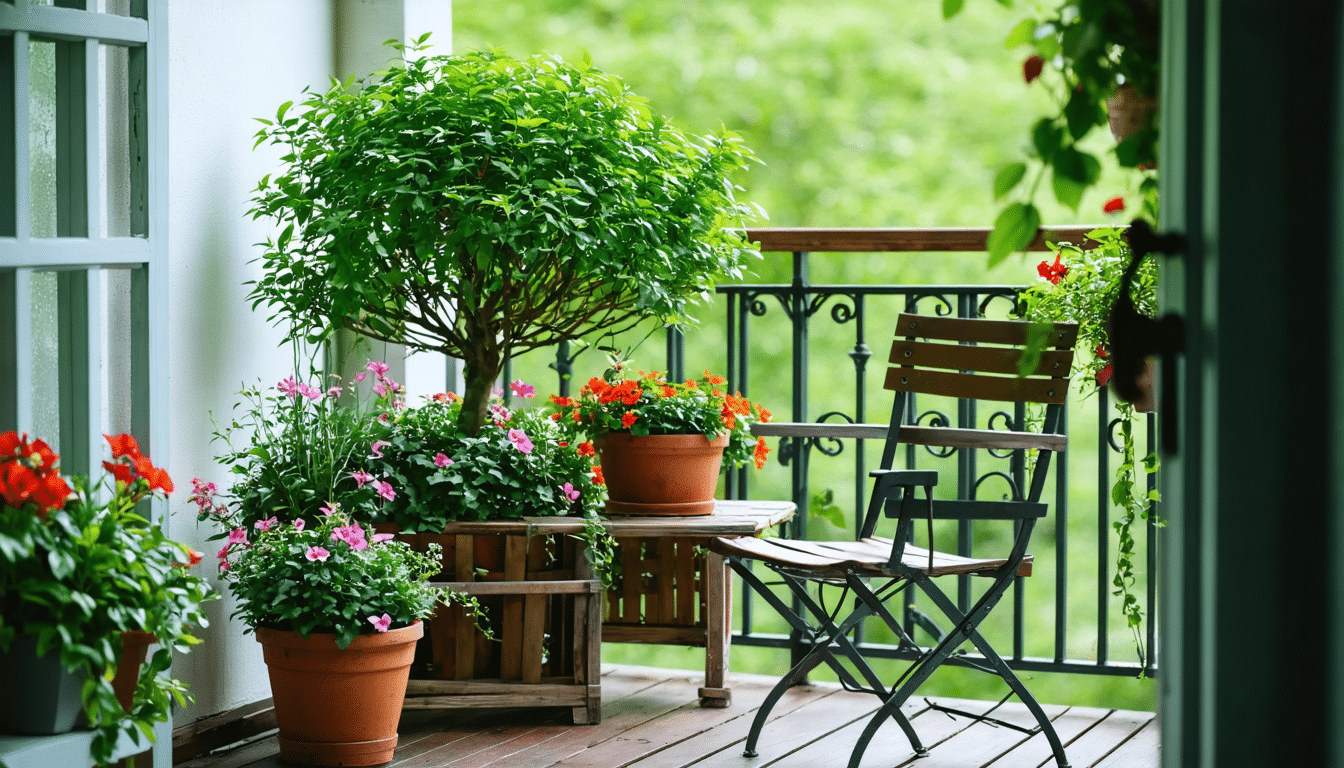 La plante canon : l'atout charme de votre balcon toute l'année