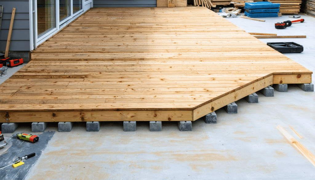 Terrasse sur plot : tous les atouts et nos conseils d'installation